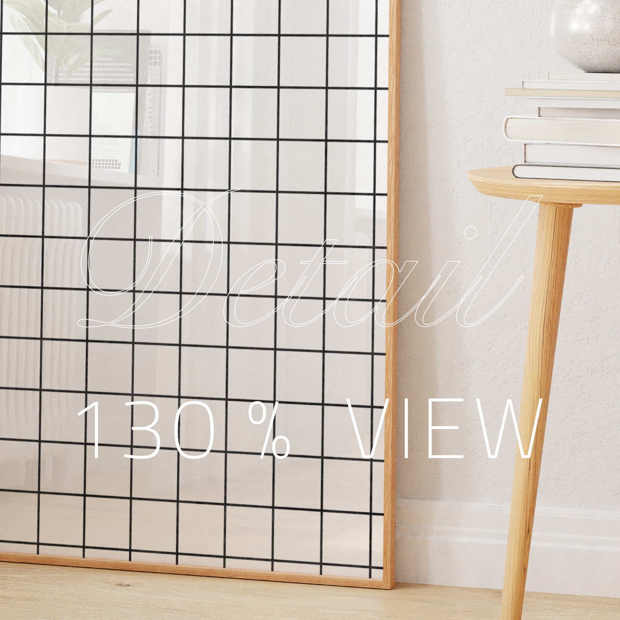 Tall Poster Mockup DIN A Vertical Frame Mockup Oak Wooden - Etsy