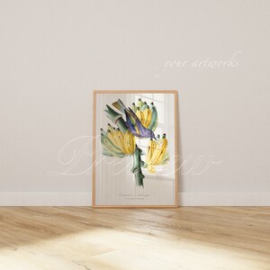 Wooden Frame Mockup, 5x7 Wallpaper Mockup, Frame Mockup DIN A4 ...