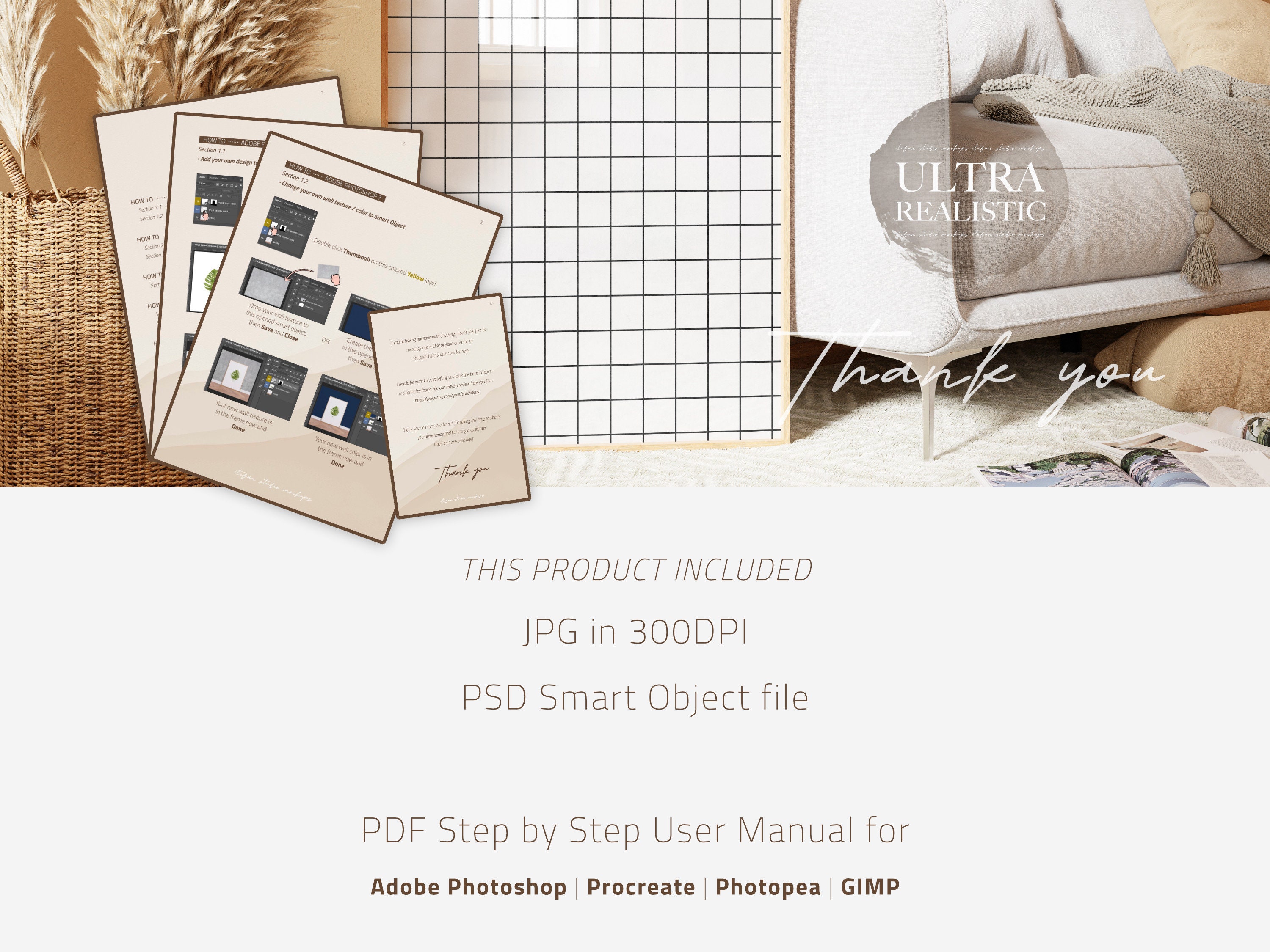 5x7 Poster Mockup DIN A Vertical Frame Mockup Oak Wooden - Etsy