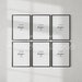 Six Vertical Frame Mockup, Set of Six Frame Mockups Bundle, 6 Frames ...