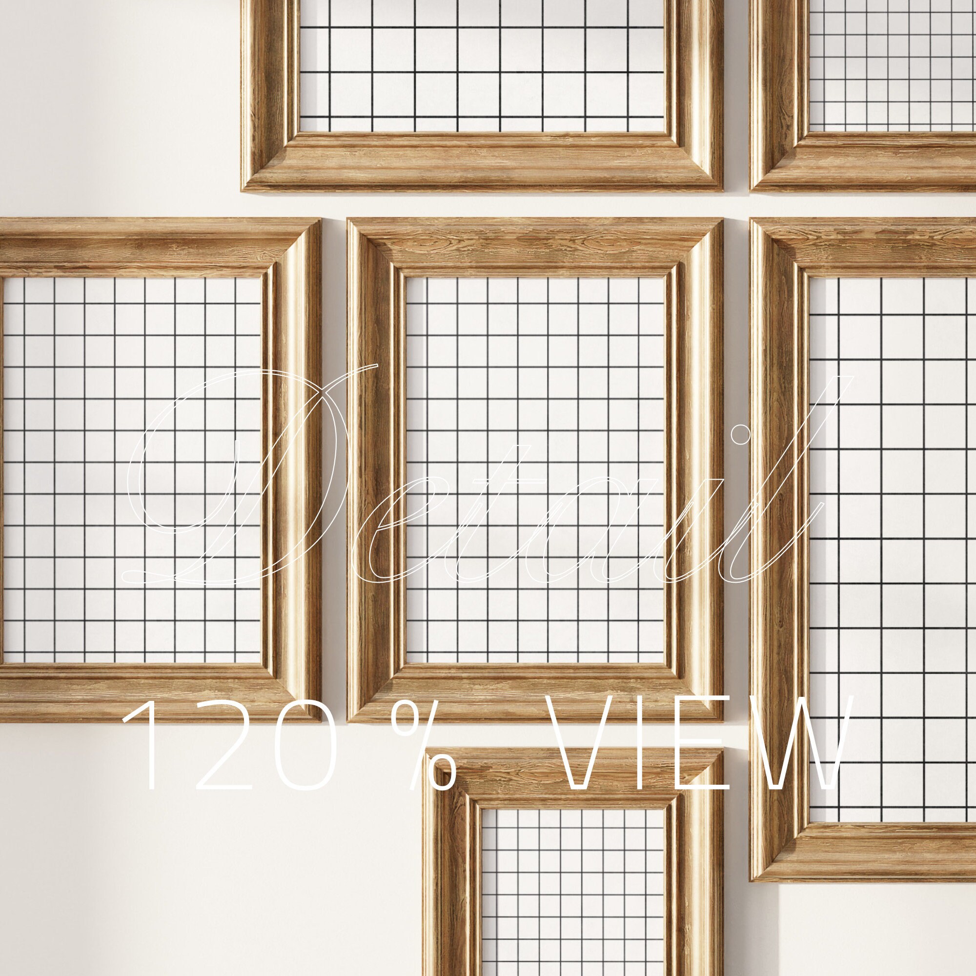 2x3 Six Frame Mockup Bundle Set of Six Frame Mockups Antique - Etsy