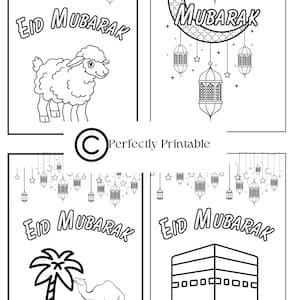 Eid-ul-adha Colouring Pages for Kids - Etsy