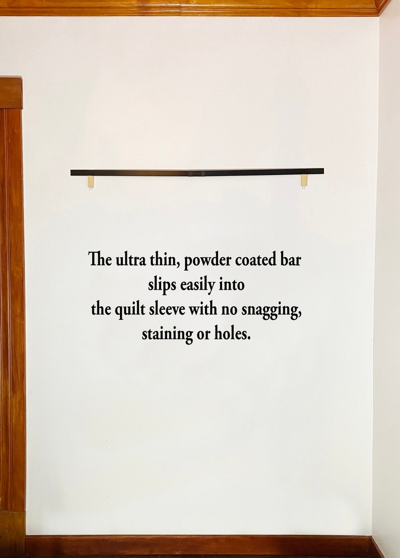 Invisible Quilt Hanger No Screws Wall Hugging Adjustable - Etsy