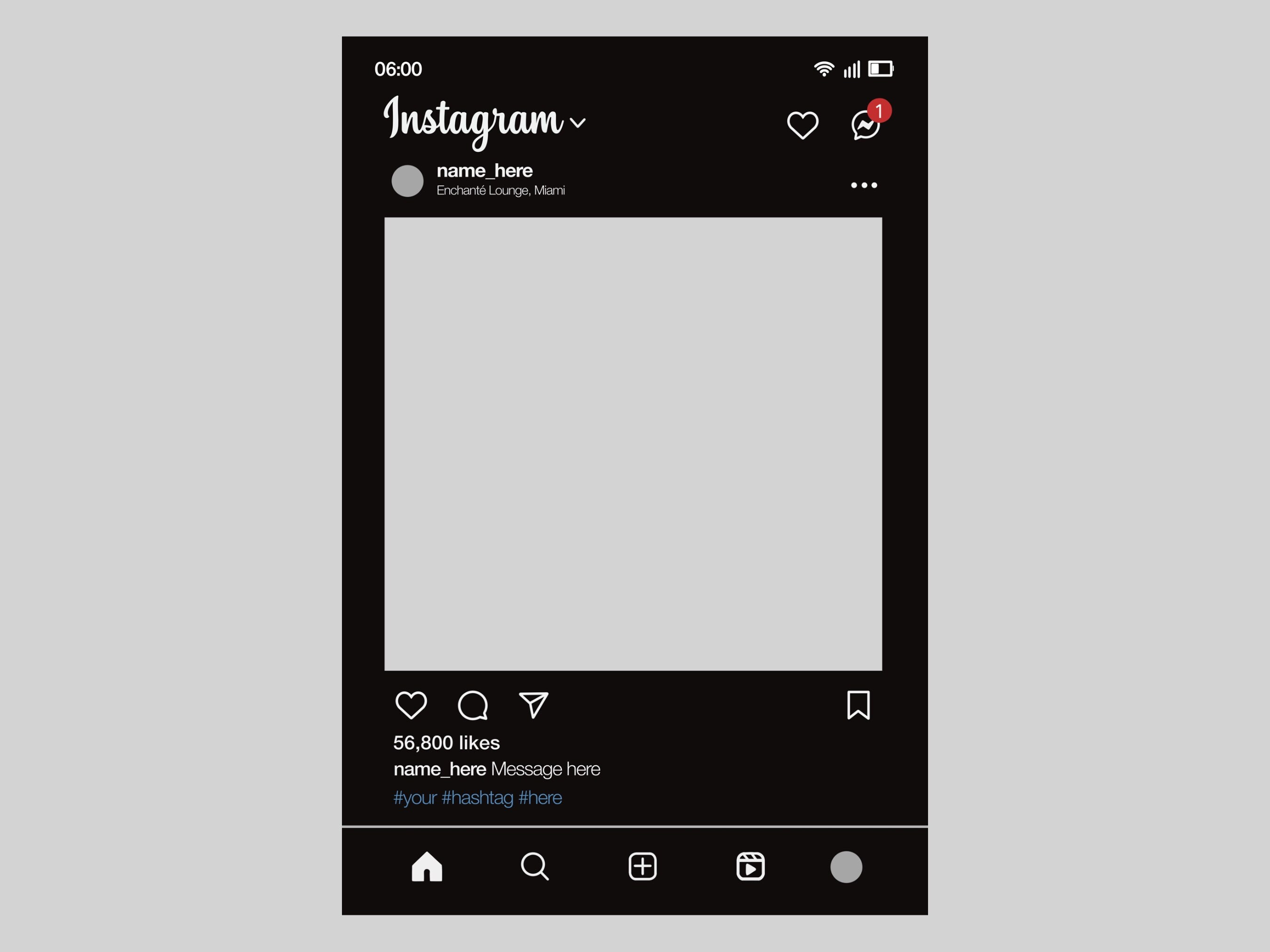 Instagram Photo Booth Prop 24x36 Social Media Cutout Photo Booth Selfie ...