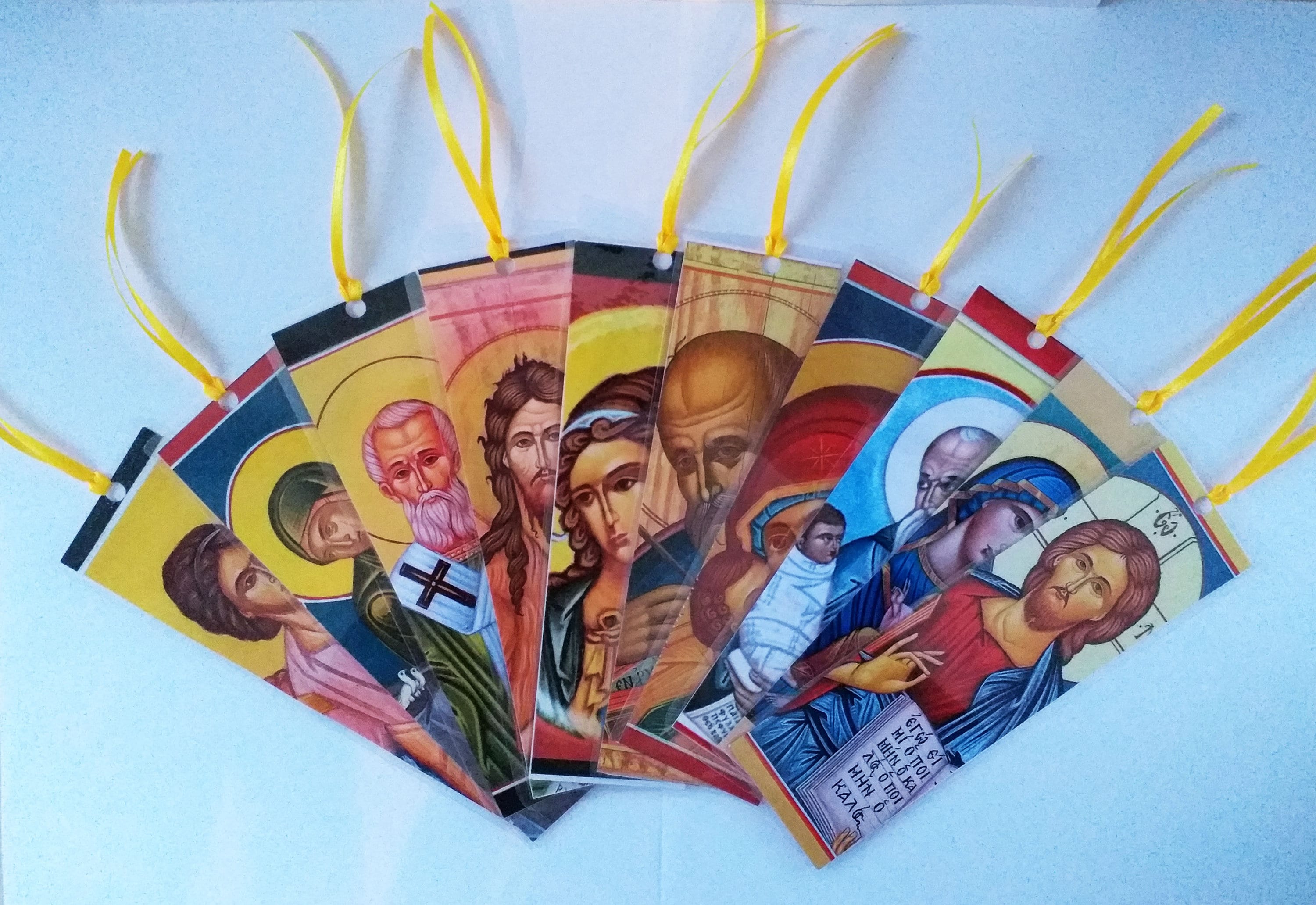 Laminated Orthodox Saints Bookmarks: Christian Icon Set - Etsy