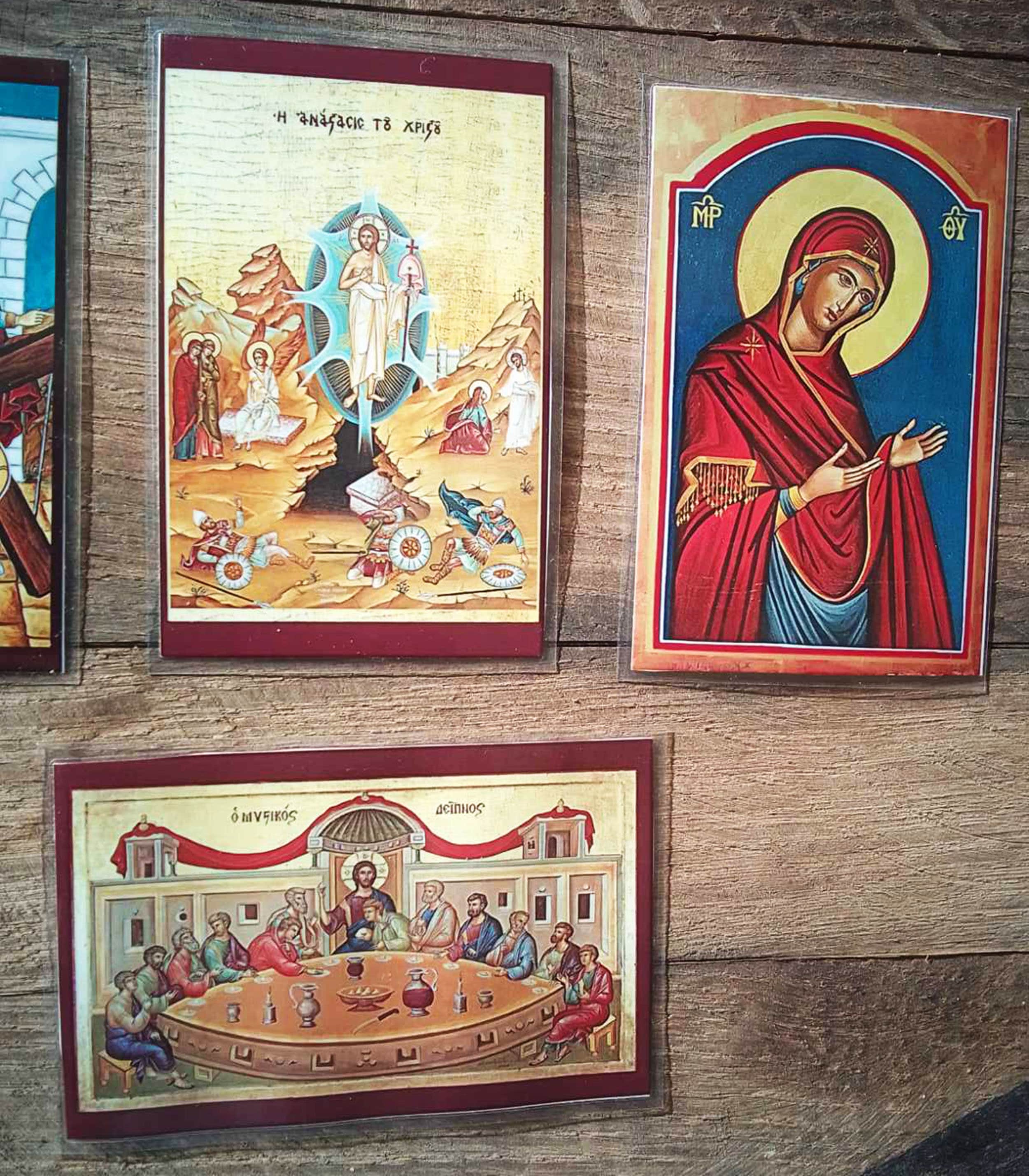 Greek Orthodox Easter Icon Prints: Laminated Prayer Cards, Set of 20 - Etsy