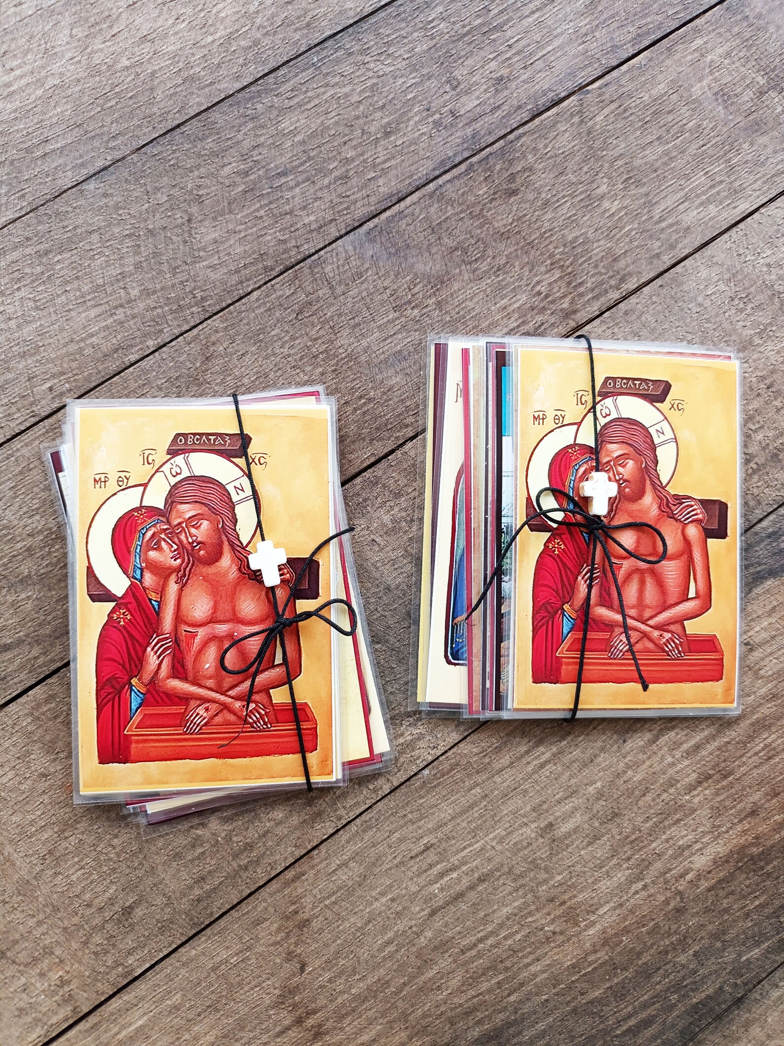 Greek Orthodox Easter Icon Prints: Laminated Prayer Cards, Set of 20 - Etsy