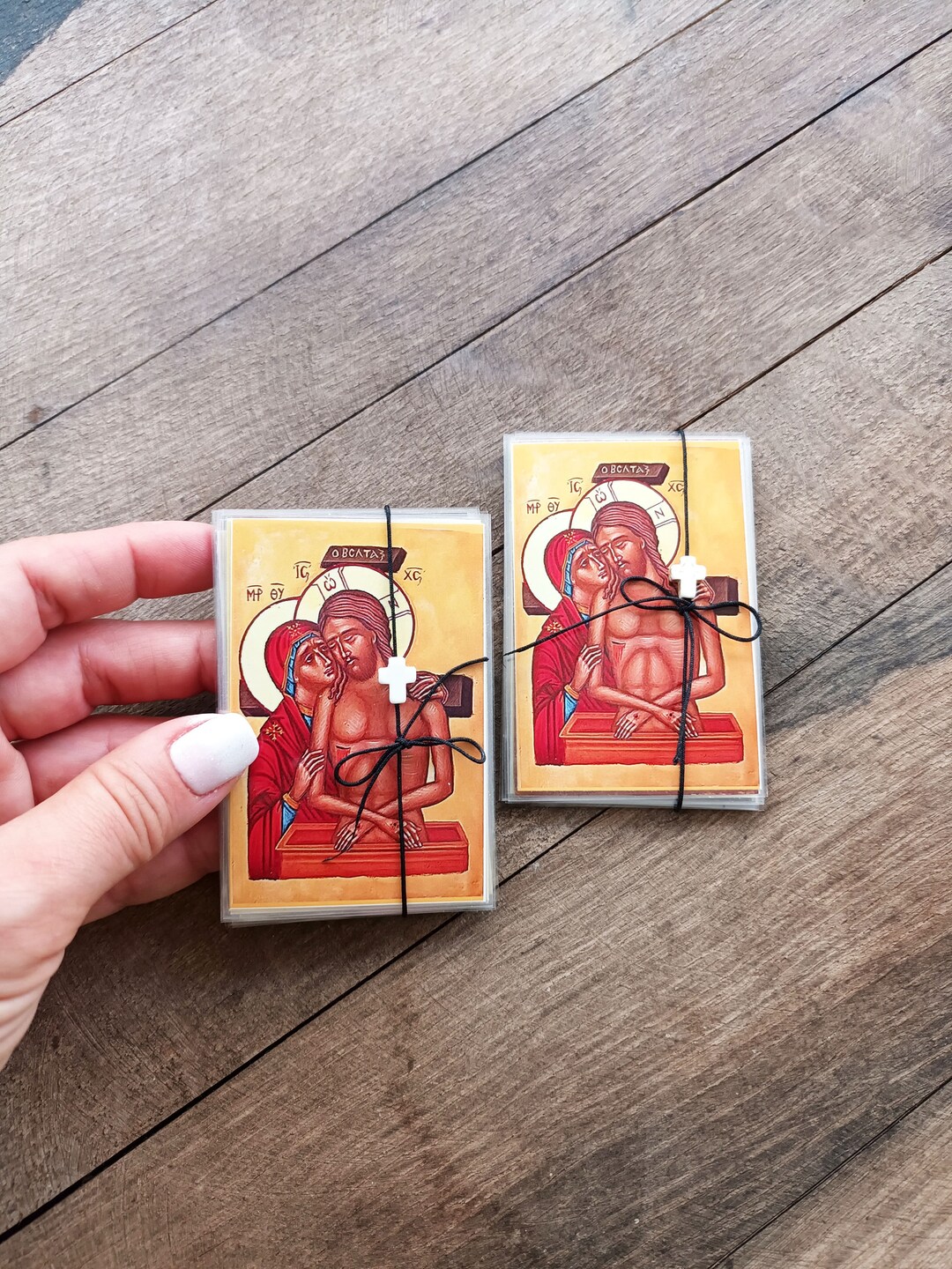Greek Orthodox Easter Icon Prints: Laminated Prayer Cards, Set of 20 - Etsy