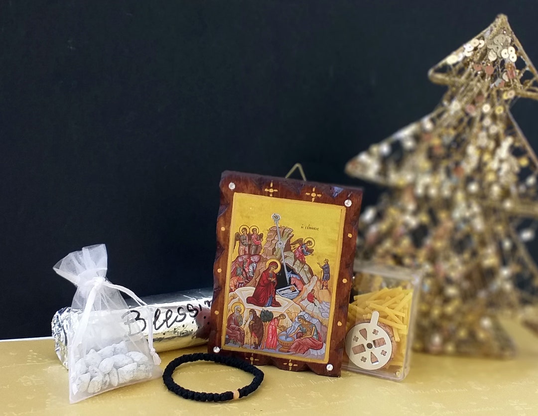 Orthodox Christmas Eve Box, Christian Gift Box for Mom, Religious Items ...