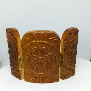 Mini Triptych Orthodox Icon, Jesus With the Archangels Bookshelf ...