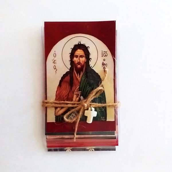 Orthodox Icon Prayer Cards - Etsy