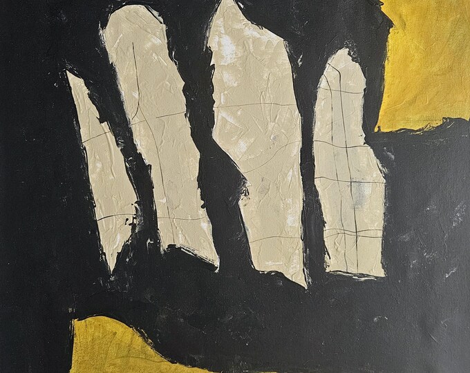 Robert Motherwell Signed Painting Abstract American Art - Etsy