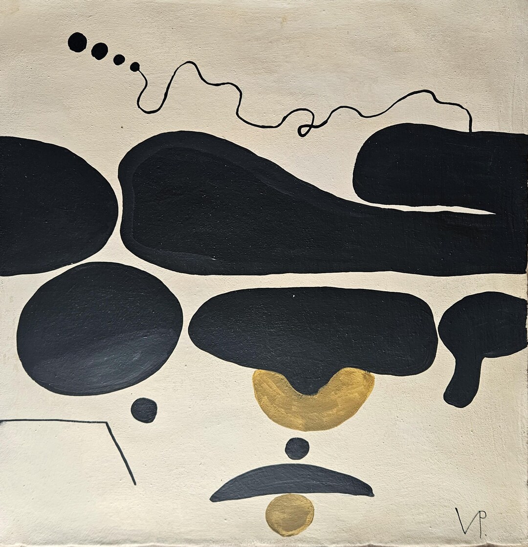 Victor Pasmore Signed Vintage Oil Painting Abstract British Art - Etsy