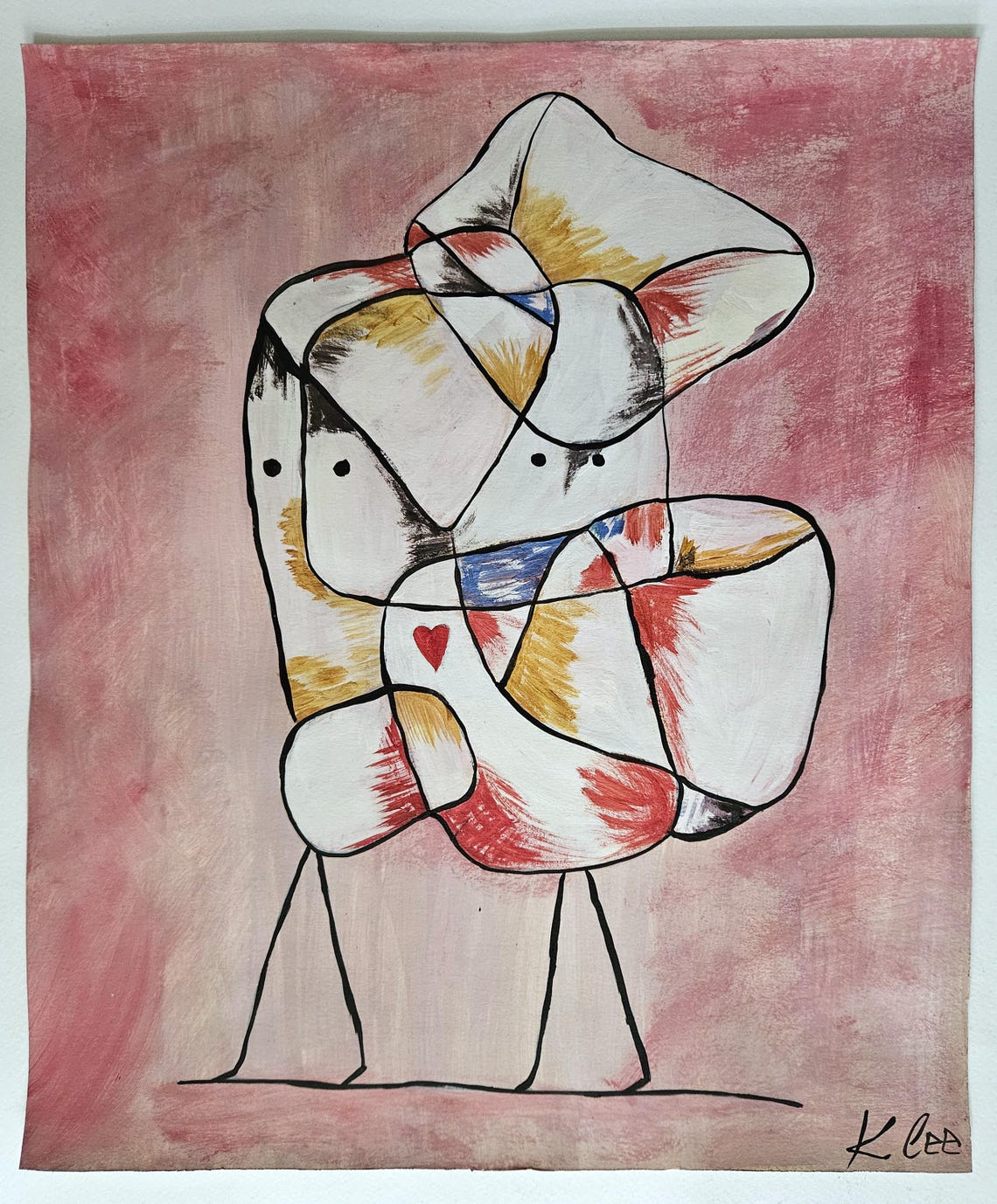 Paul Klee Signed Vintage Painting Swiss Modernist Abstract Art - Etsy