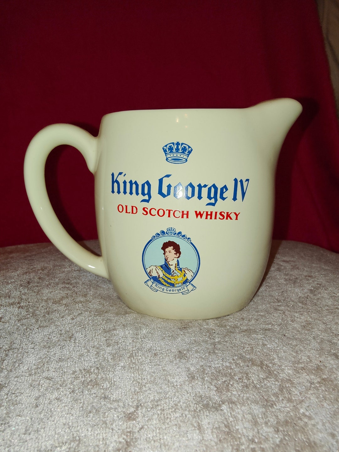 Vintage Wade King George 1V Old Scotch Whisky Water Jug VGC - Etsy ...