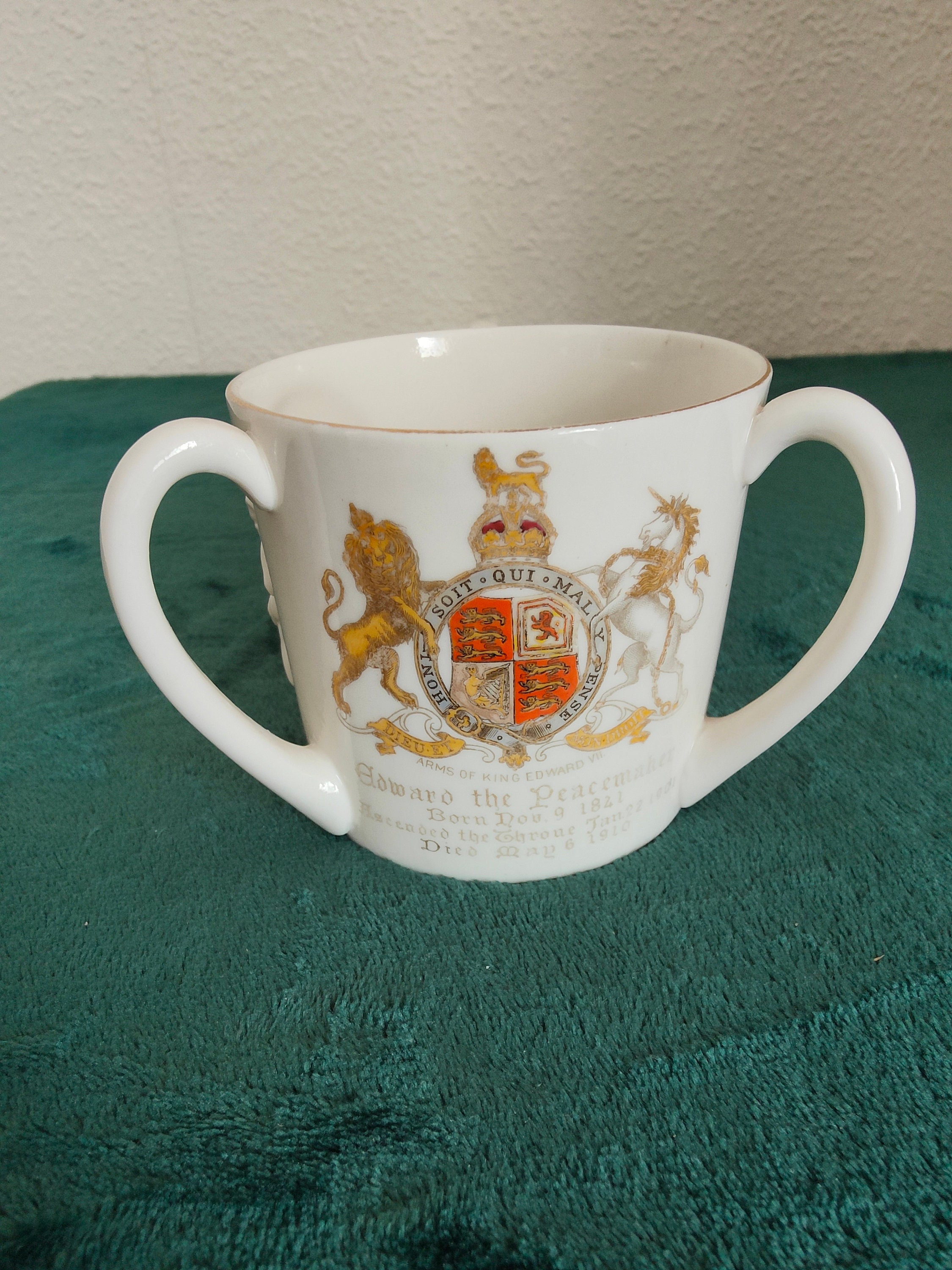 Rare W H Goss in Memoriam Tyg King Edward VII, Edward the Peacemaker ...