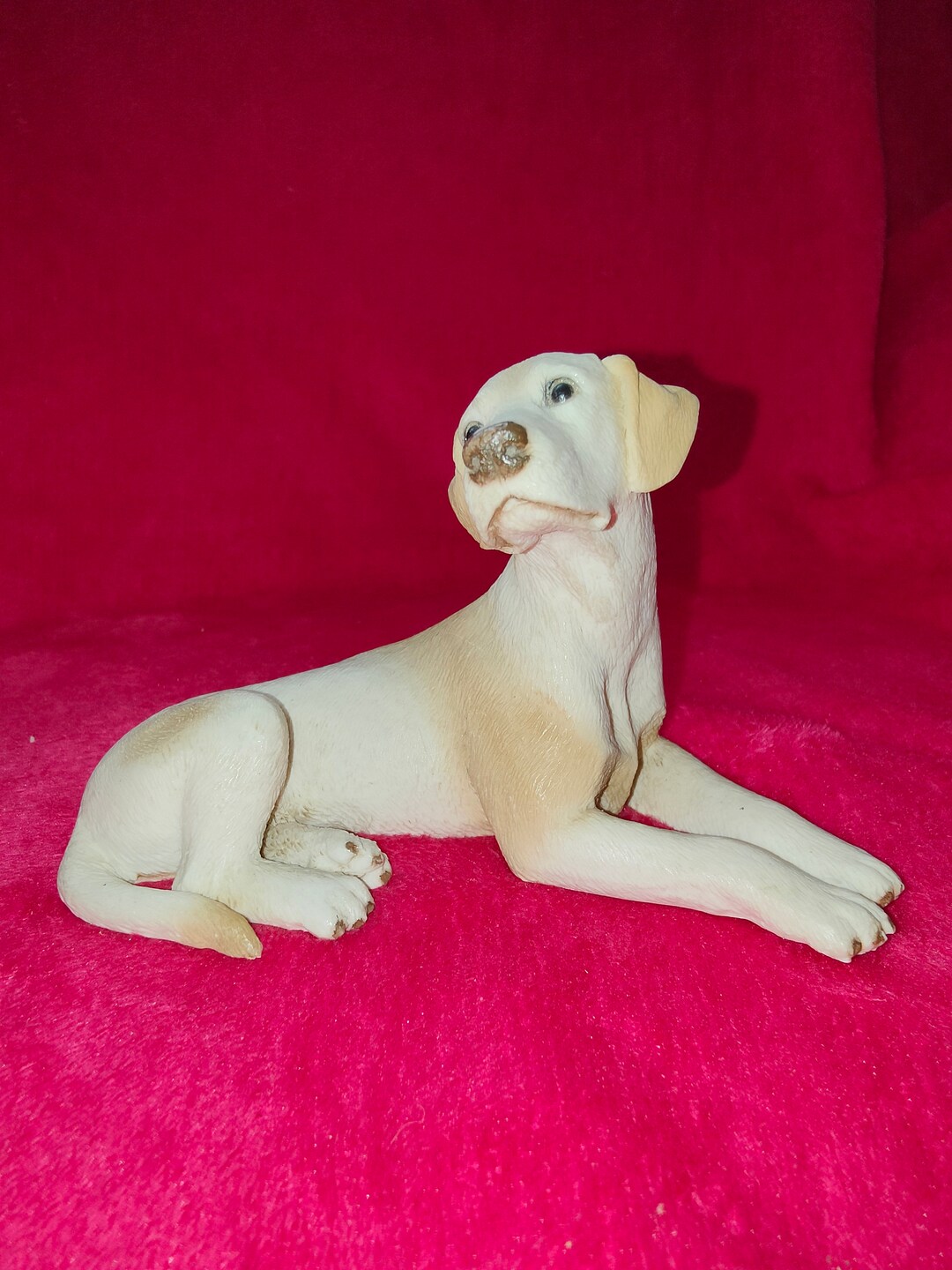 Vintage Castagna Dog Figurine of Golden Retriever Labrador - Etsy