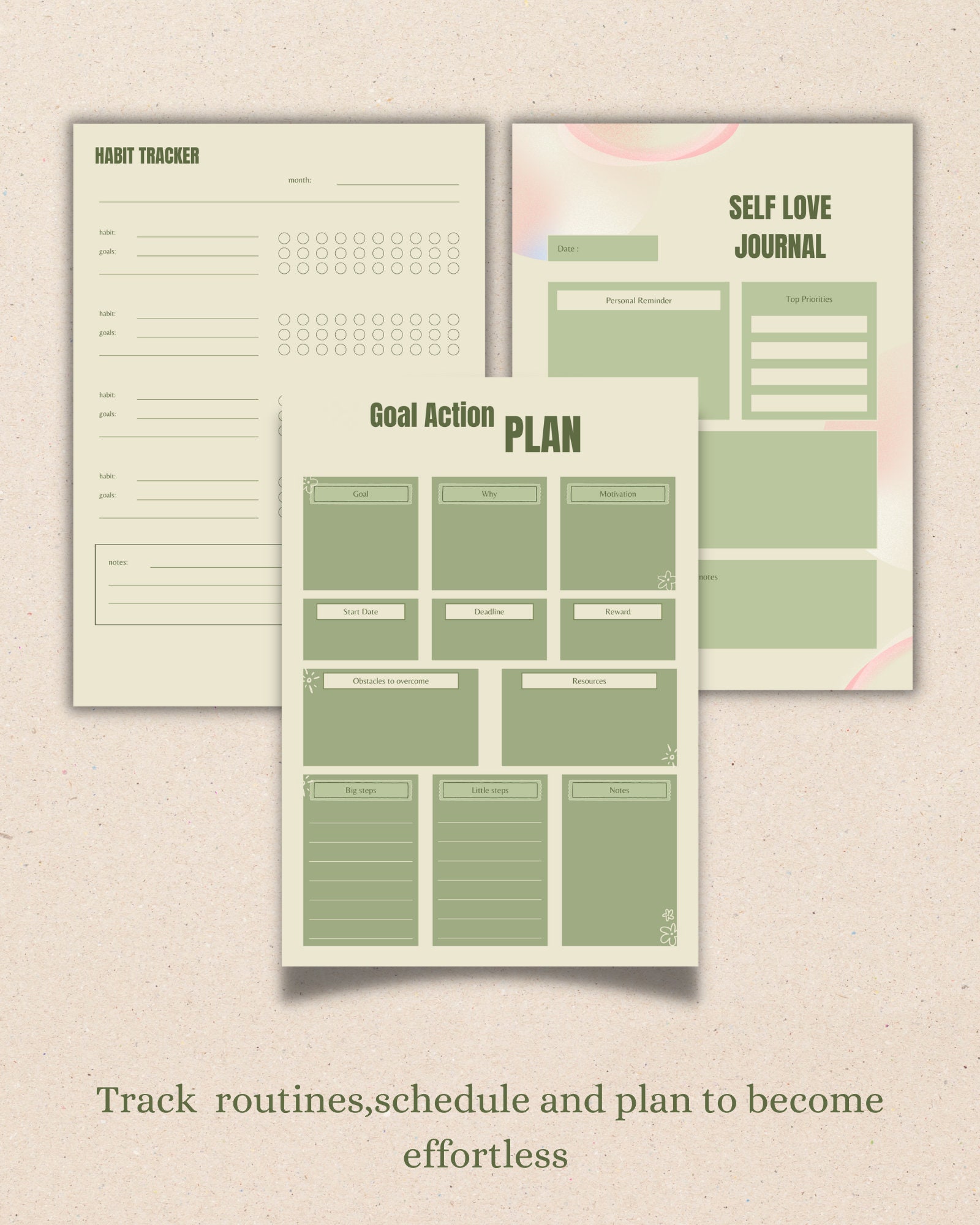 Printable Planner Template, Happy Planner, Daily Planner, Weekly ...