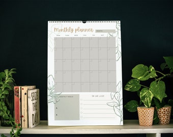 Cottagecore Monthly Calendar/ Planner - Etsy