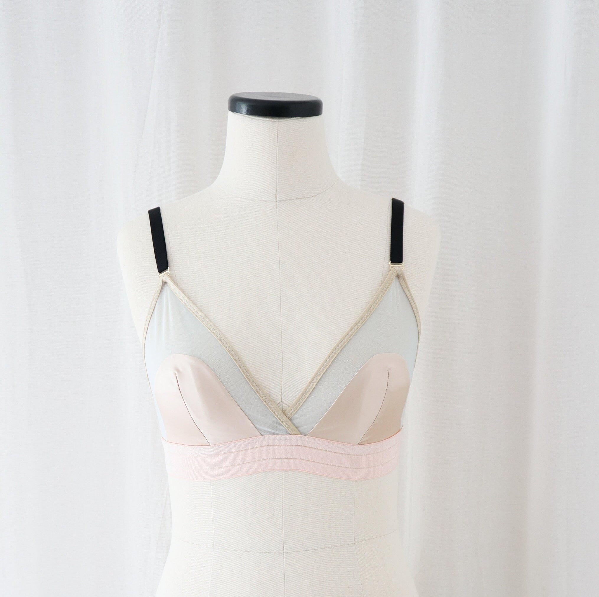 LOVE Bralette PDF Schnittmuster & E-Book, Lingerie, Dessous ...