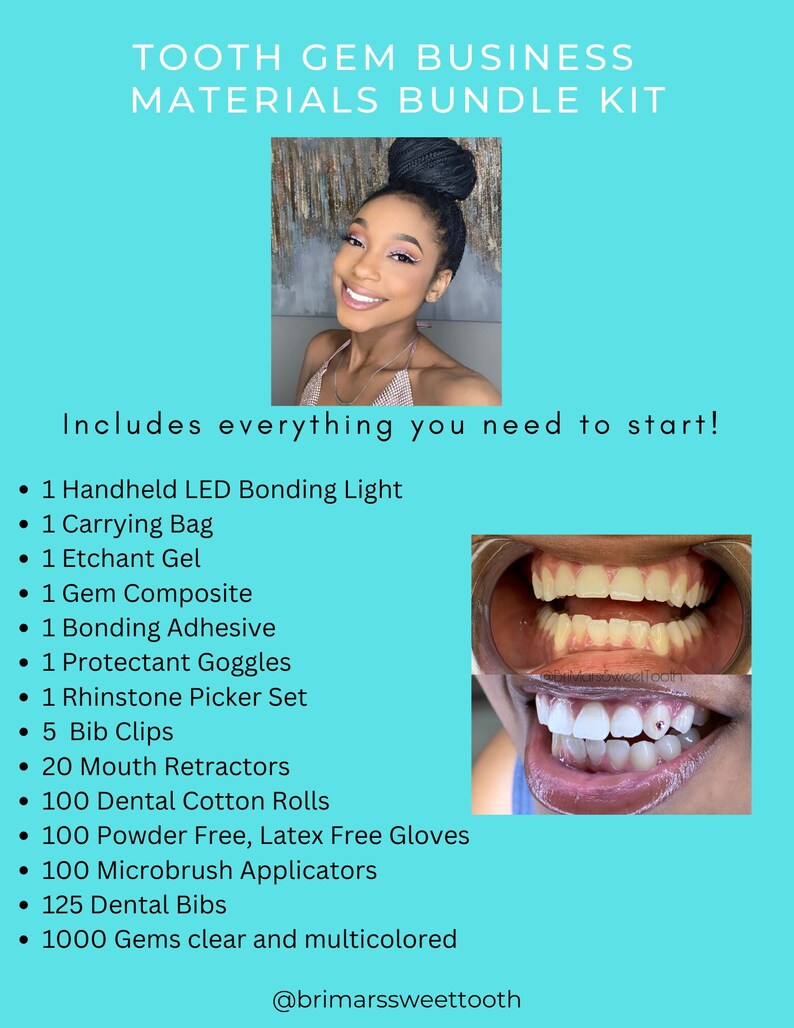 Tooth Gem Business Bundle Kit - Etsy