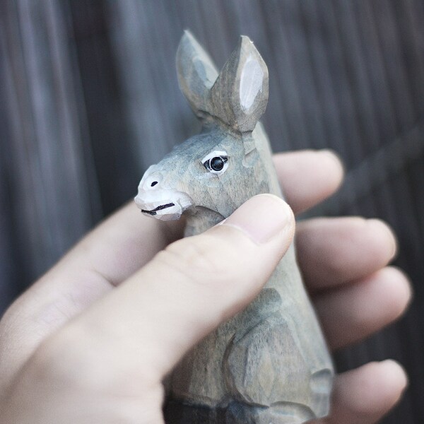 Burro Figurine - Etsy