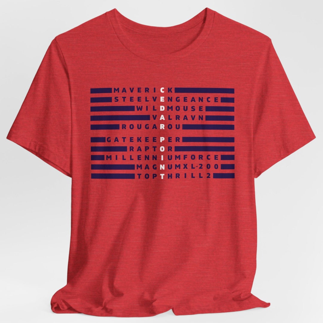 Cedar Point Shirt, Roller Coaster Shirt, Sandusky Ohio, Coaster ...