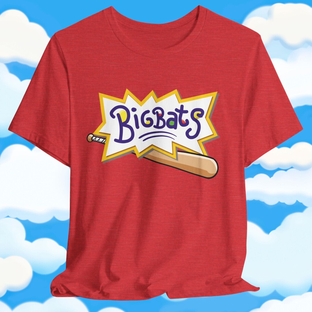 Big Bats Shirt, Big Bats, Rugrats Shirt, Baseball Shirt, Hitter Shirt ...