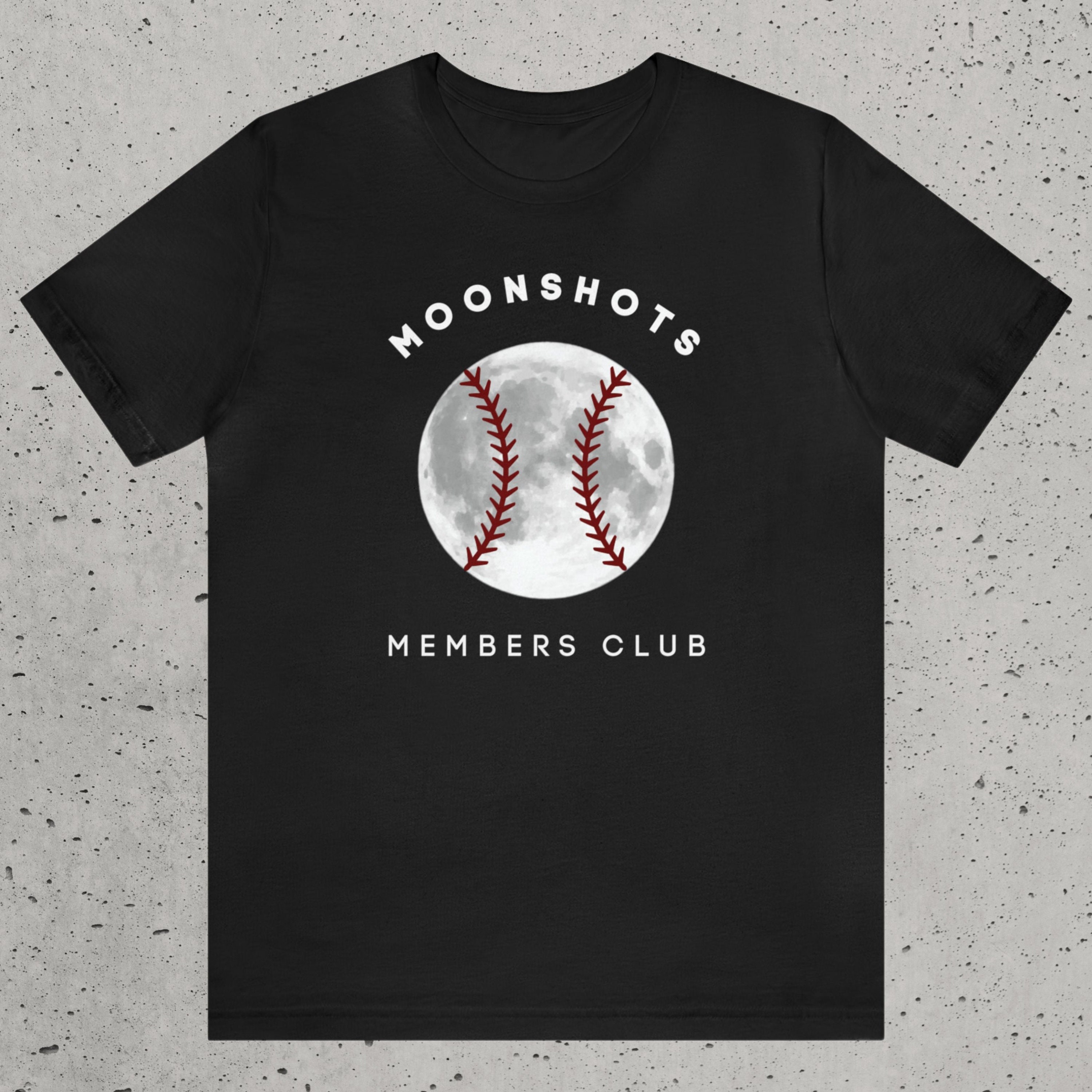 Moonshots Members Only Shirt Baseball Player Shirt Home Run - Etsy