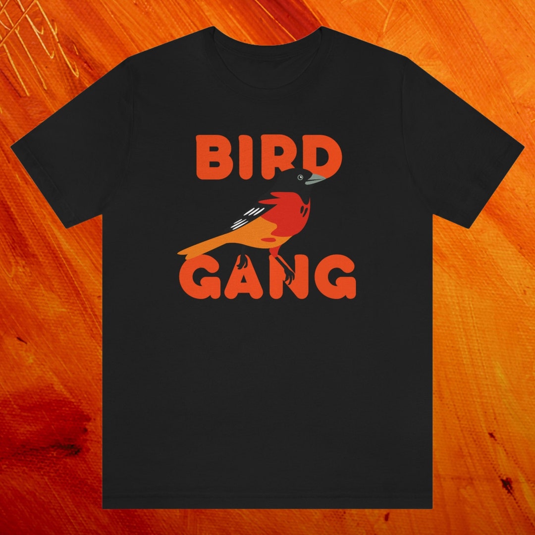 Orioles Shirt, Bird Gang, Baltimore Shirt, Orange, Baltimore, Maryland ...