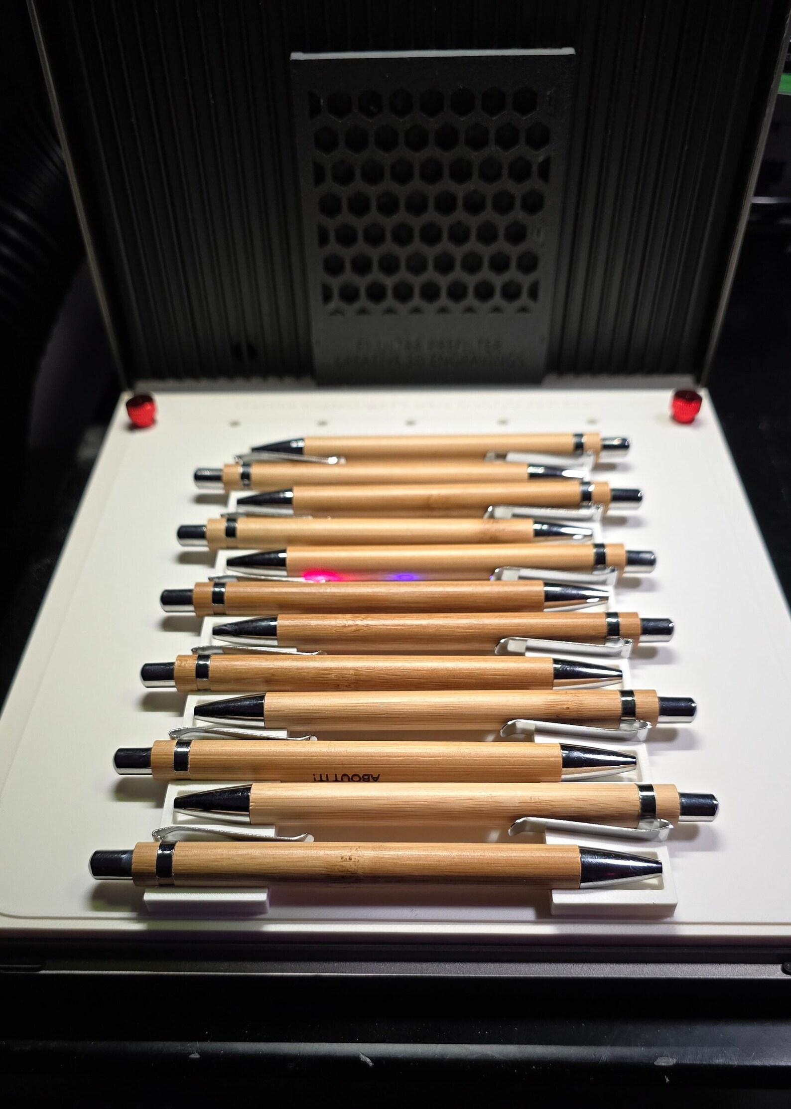 Bamboo Pen Jig Xtool F1 Ultra, 3D Printed Jig, Xtool Fiber Laser Jig ...