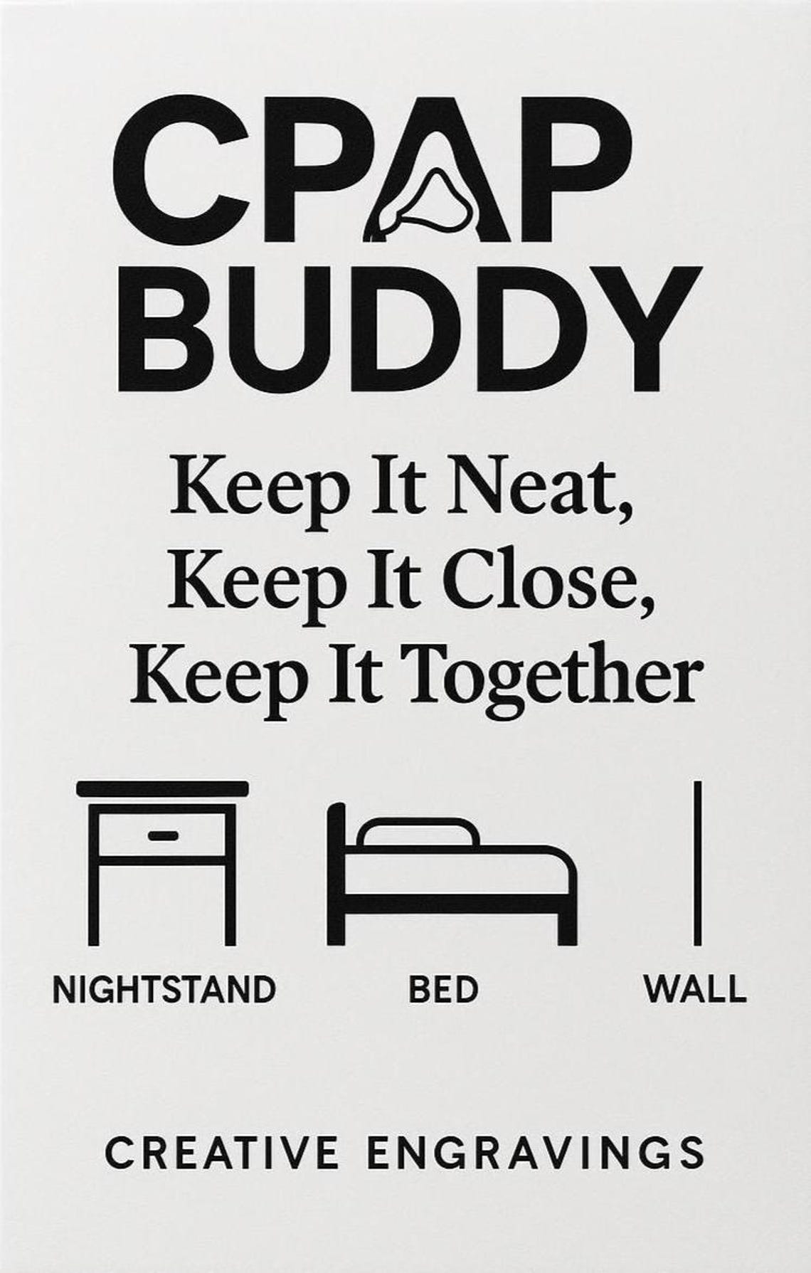 CPAP Buddy, CPAP House Organizer, Cpap Hose, Cpap Hose Holder - Etsy