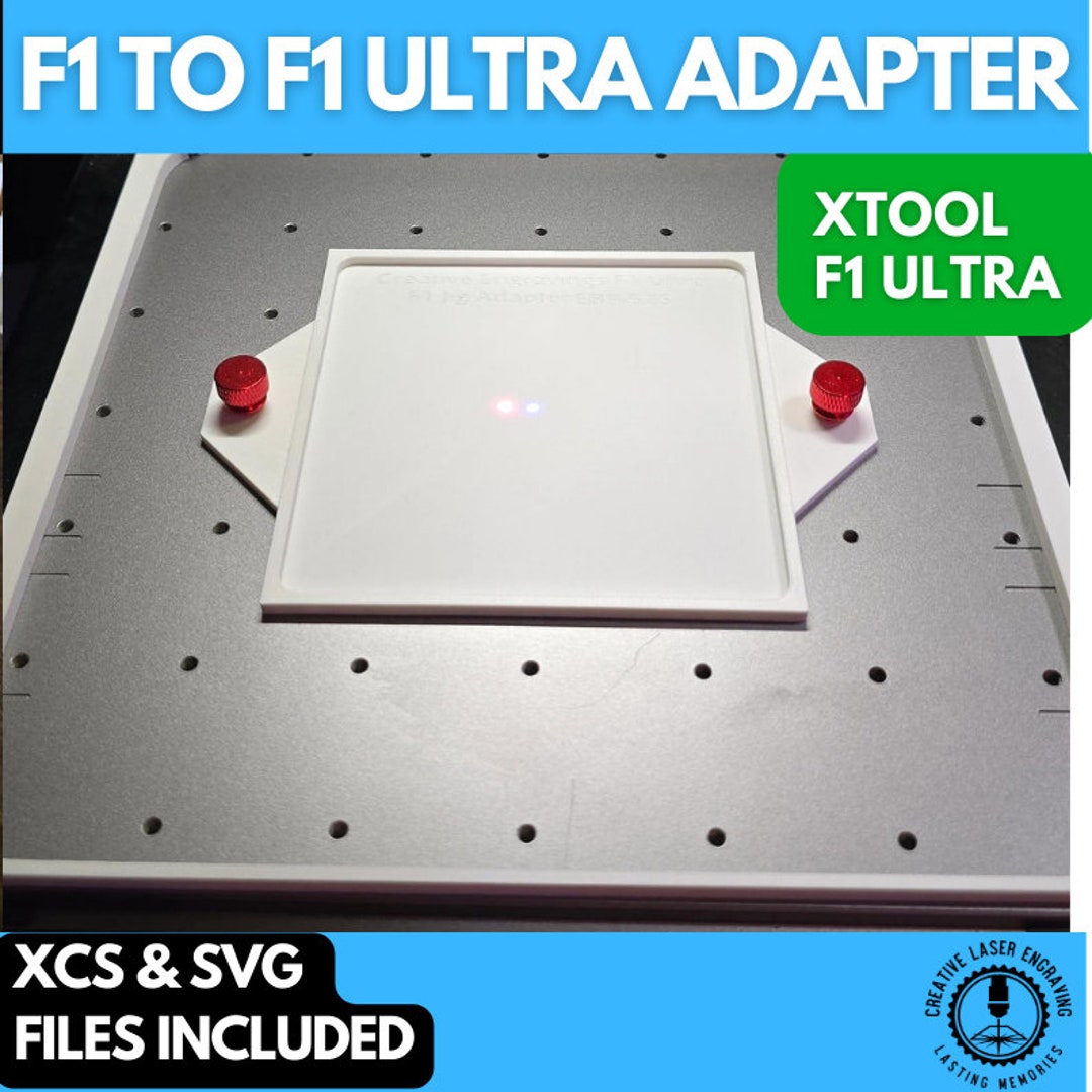Standard Adapter Use F1 Jigs on Xtool F1 Ultra, 3D Printed Jig, Xtool Fiber Laser Jig, Xtool F1 ...