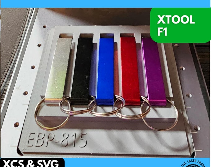 Xtool F1 Laser Engraver Bottle Opener Key Chain, Xtool F1, Xtool Fiber Laser Jig, Laser Jig ...