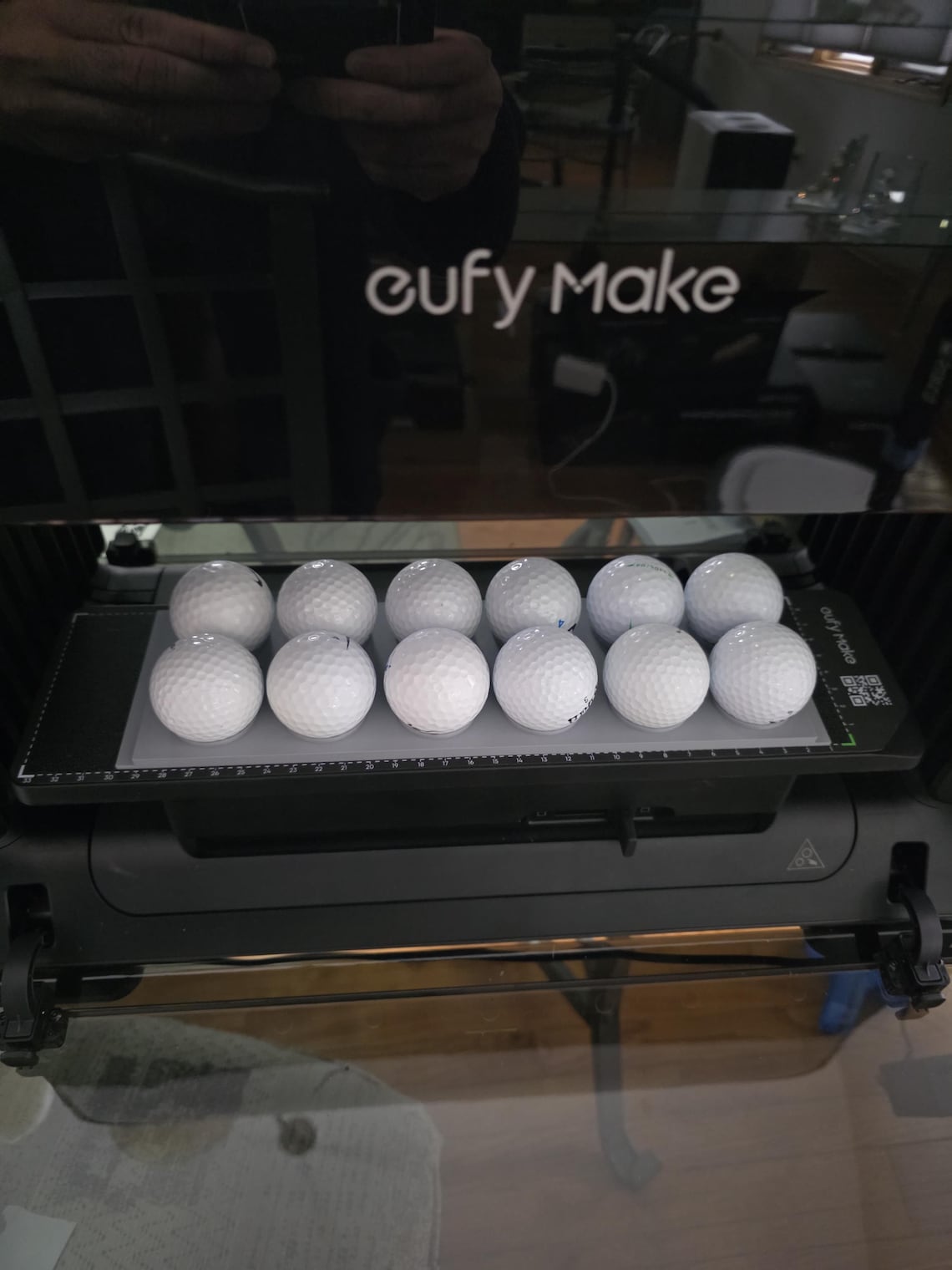 EUFY E1 UV Printer 12 Golf Ball Jig, Gol Ball UV Printing, Golf Ball ...