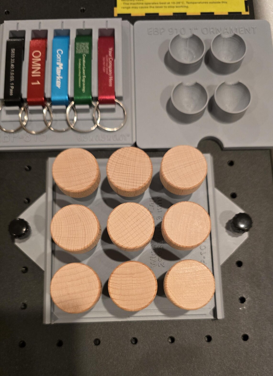 Commarker Fiber Slider Adapter F1 Jigs on Fiber Lasers With This Jig ...