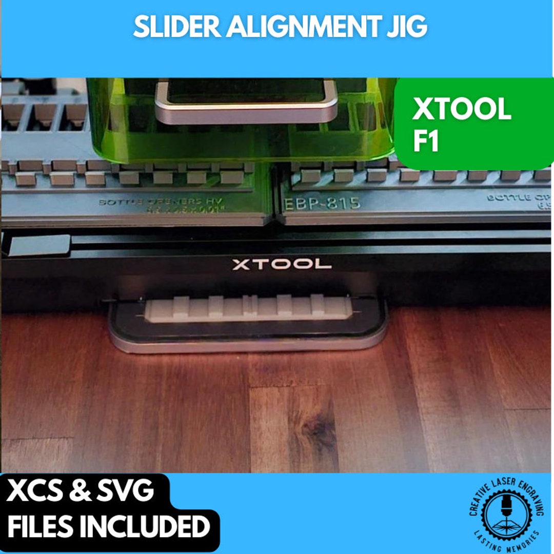 Slider Alignment Jig for the Xtool F1 Laser Engraver - Etsy