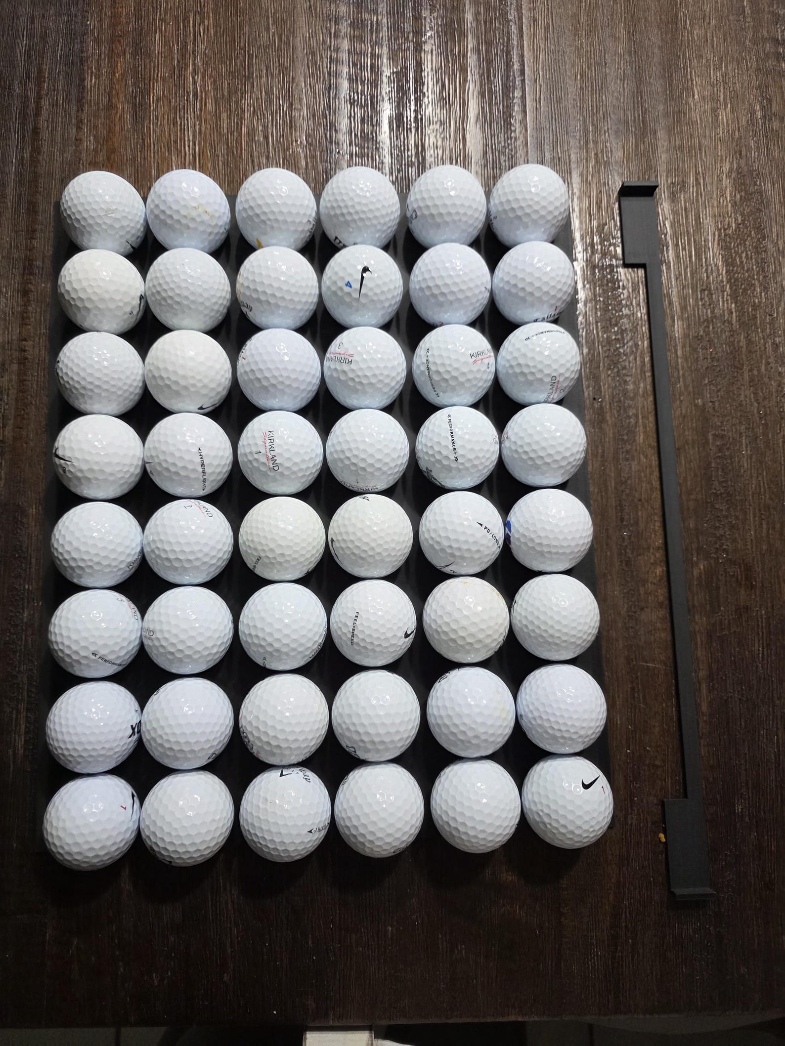 EUFY E1 UV Printer 48 Golf Ball Jig, Gol Ball UV Printing, Golf Ball ...
