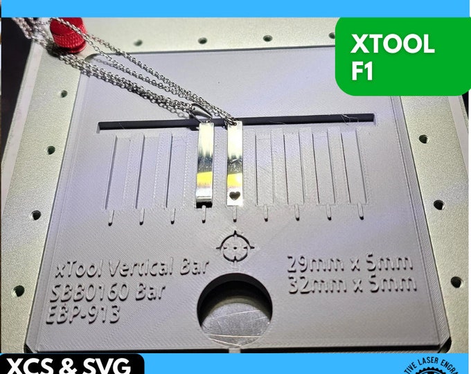 Xtool Vertical Bar Jewelry Jig for the Xtool F1 Laser Engraver - Etsy