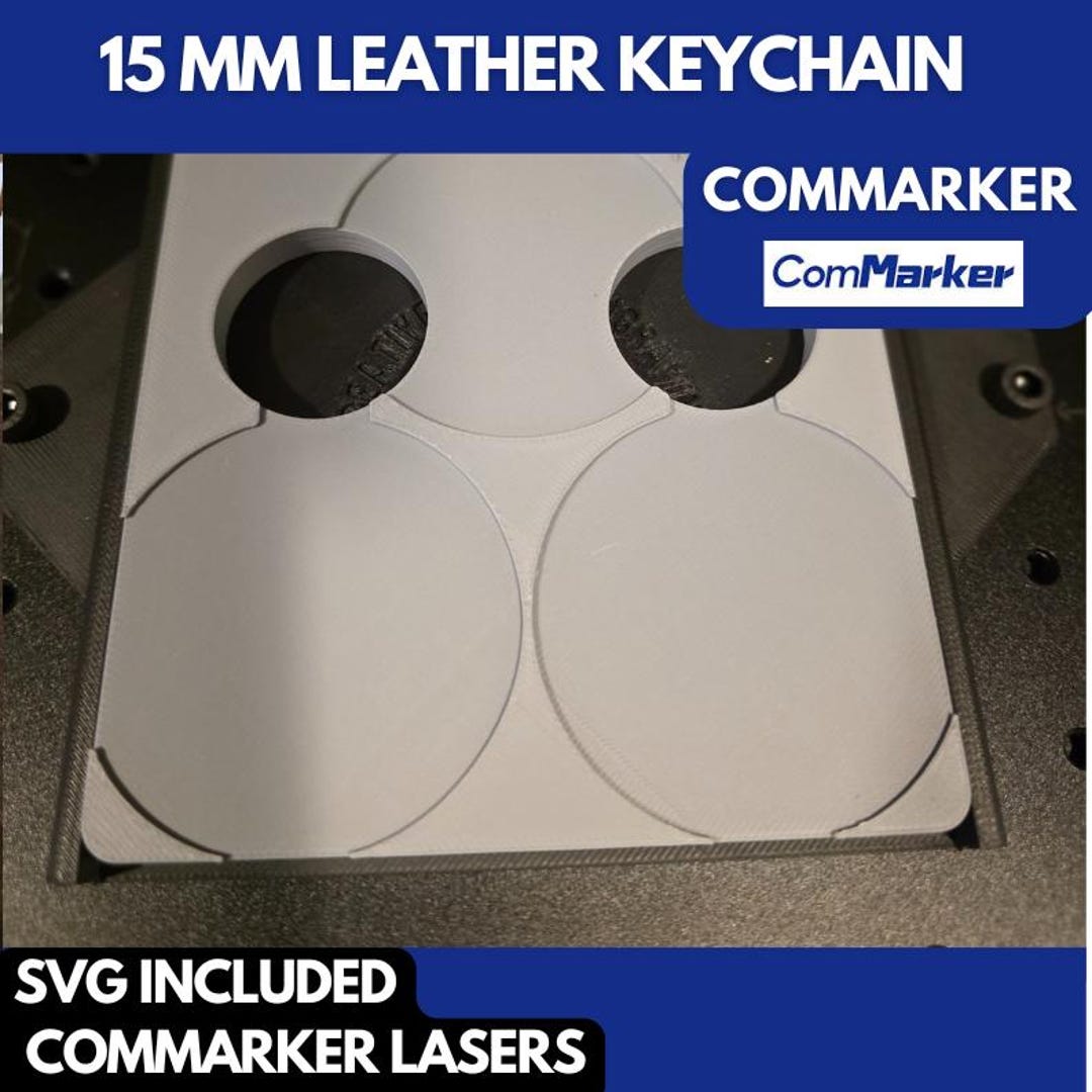 55 Mm Leather Key Chain Jig, 55mm Leather Key Chain, 3D Printed Jig ...