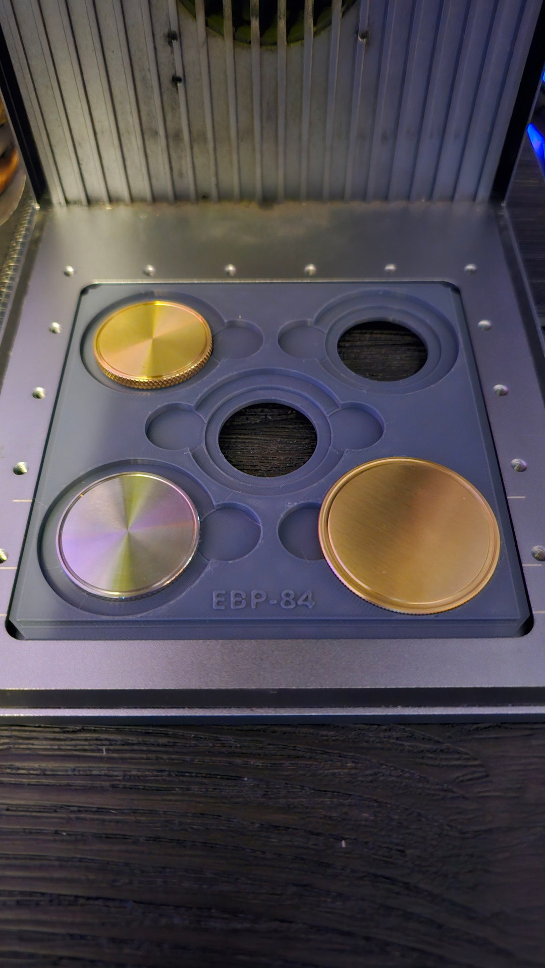 Xtool F1 Laser Engraver 31.75mm 40mm Deluxe Brass Challanger Coin Jig ...