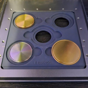 Xtool F1 Laser Engraver 31.75mm - 40mm Deluxe Brass Challanger Coin Jig ...