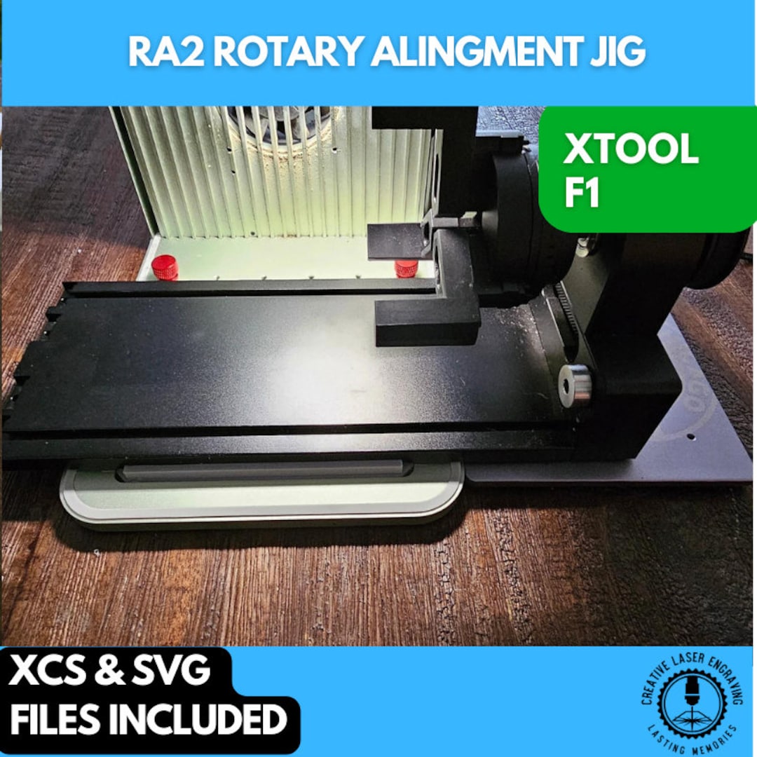 RA2 Rotary Alingment Jig for the Xtool F1 Laser Engraver. Screws Not Included - Etsy