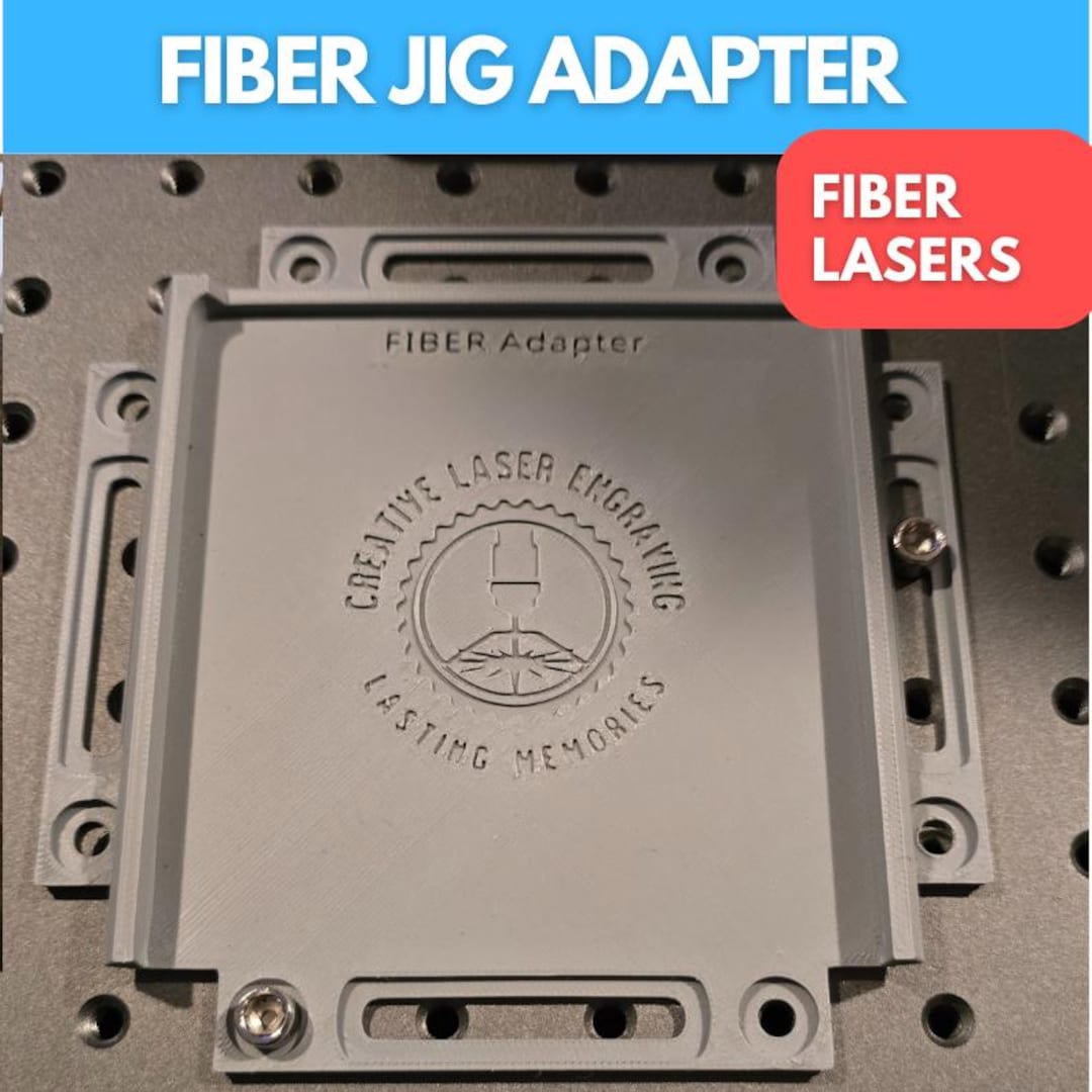 Fiber Slider Adapter F1 Jigs on Fiber Lasers With This Jig Adapter, 3D Printed Jig, Xtool Fiber ...