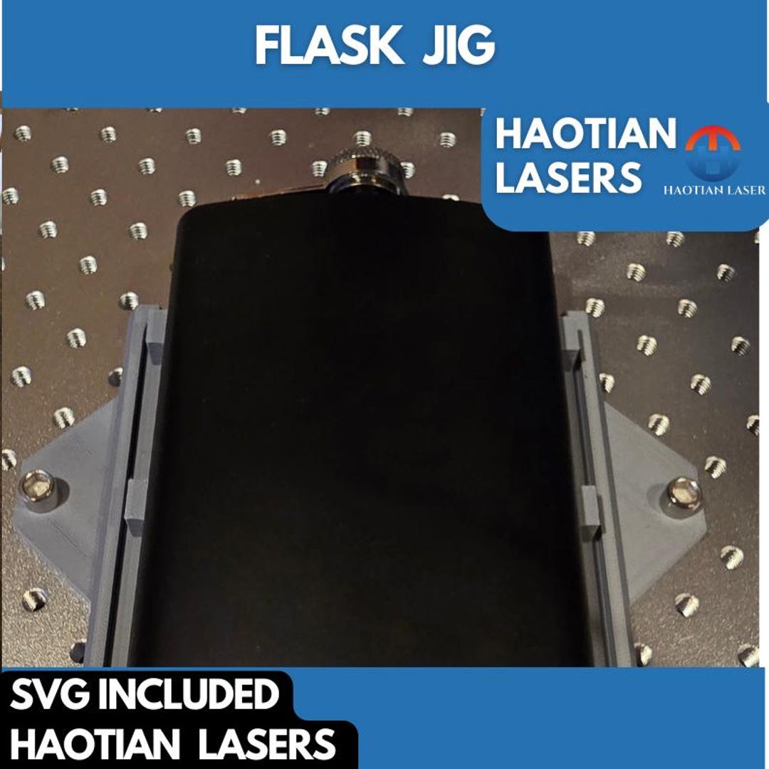 Haotian Flask Jig, Flask Jig, 3D Printed Jig, Xtool Fiber Laser Jig, Fiber Jig, - Etsy