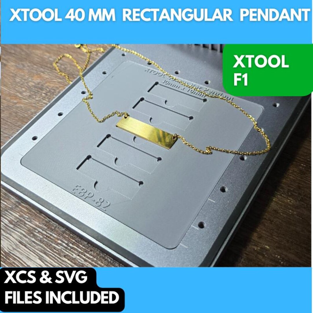 Xtool 40mm Recangular Bar Jig for the Xtool F1 - Etsy