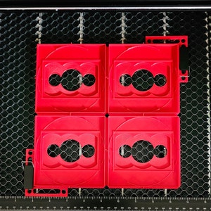 Xtool S1 Deluxe Square and Circle Coaster for Xtool S1 Diode Laser Jig ...