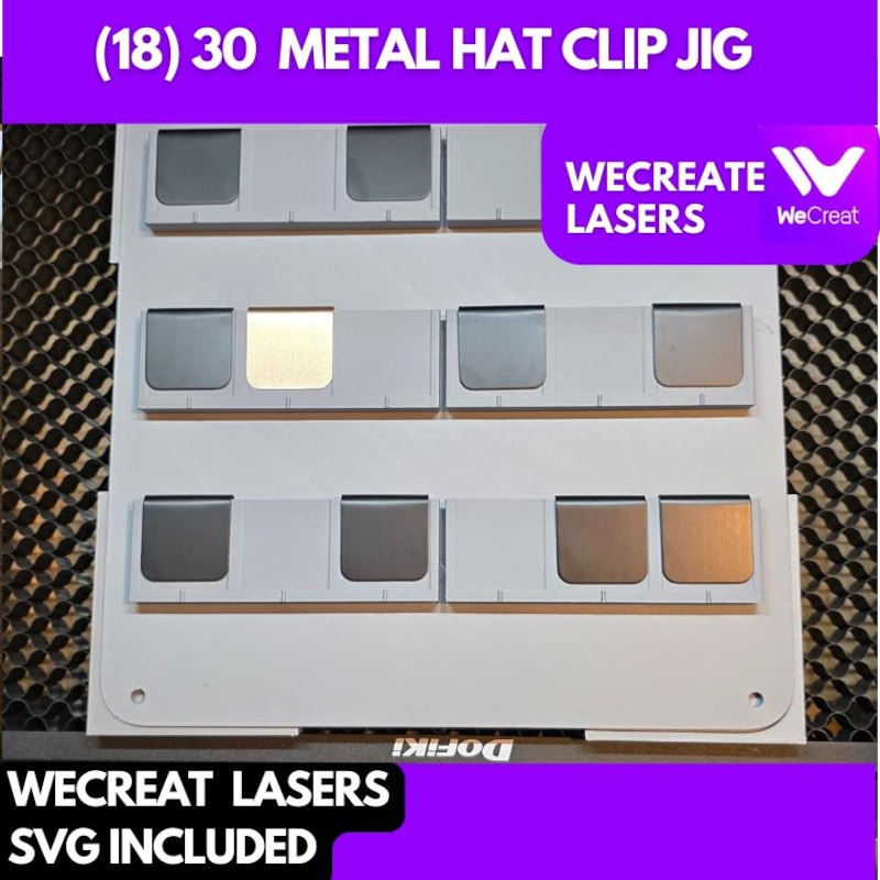 Hat Clip Jig for Engraving - Etsy