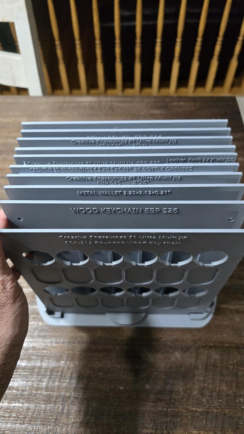 JIG Caddy for Xtool F1 Ultra Jigs and Larger Jig Size 3D Printed Jig ...