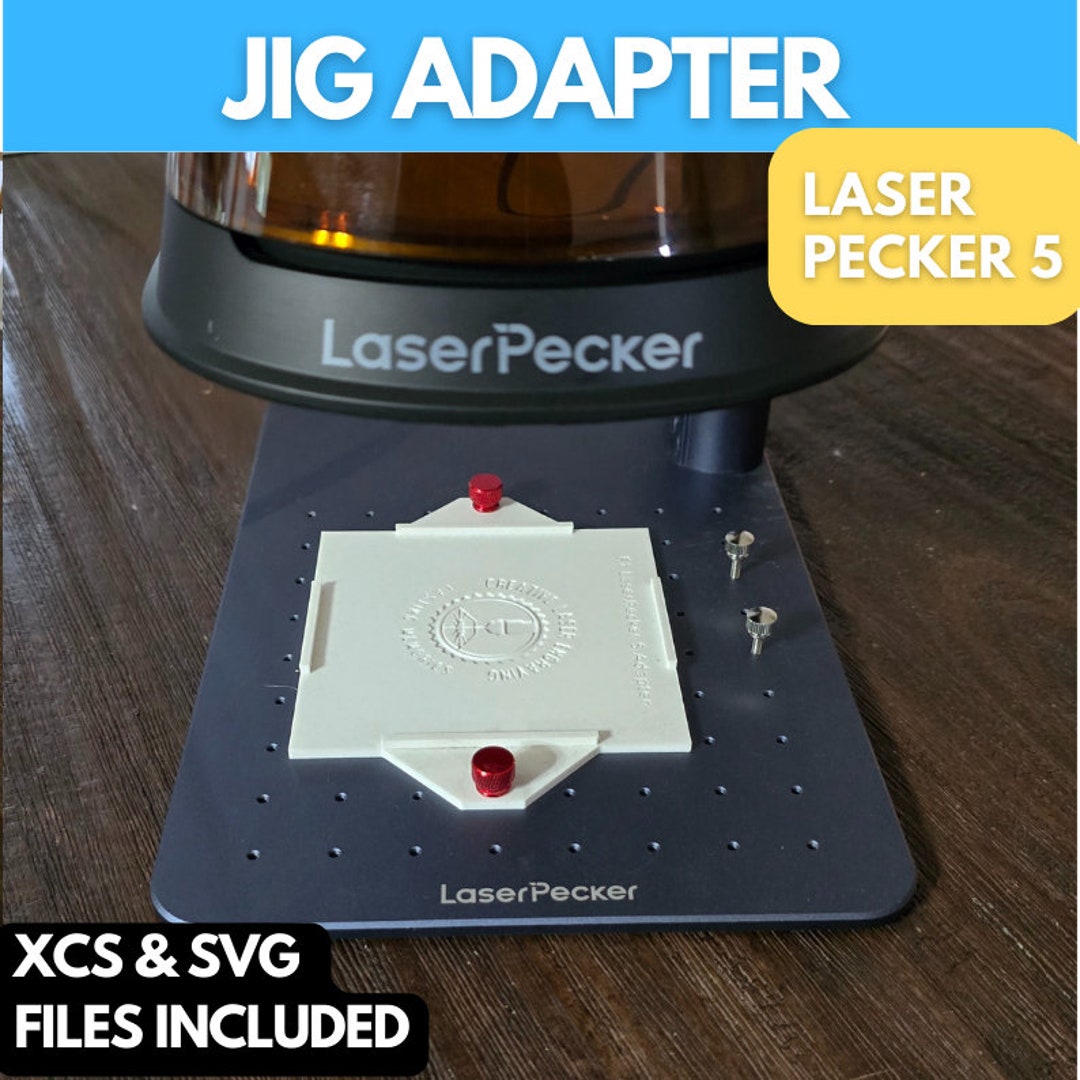 Laserpecker 5 Standard Adapter Use F1 Jigs on LP5 With This Jig Adapter ...